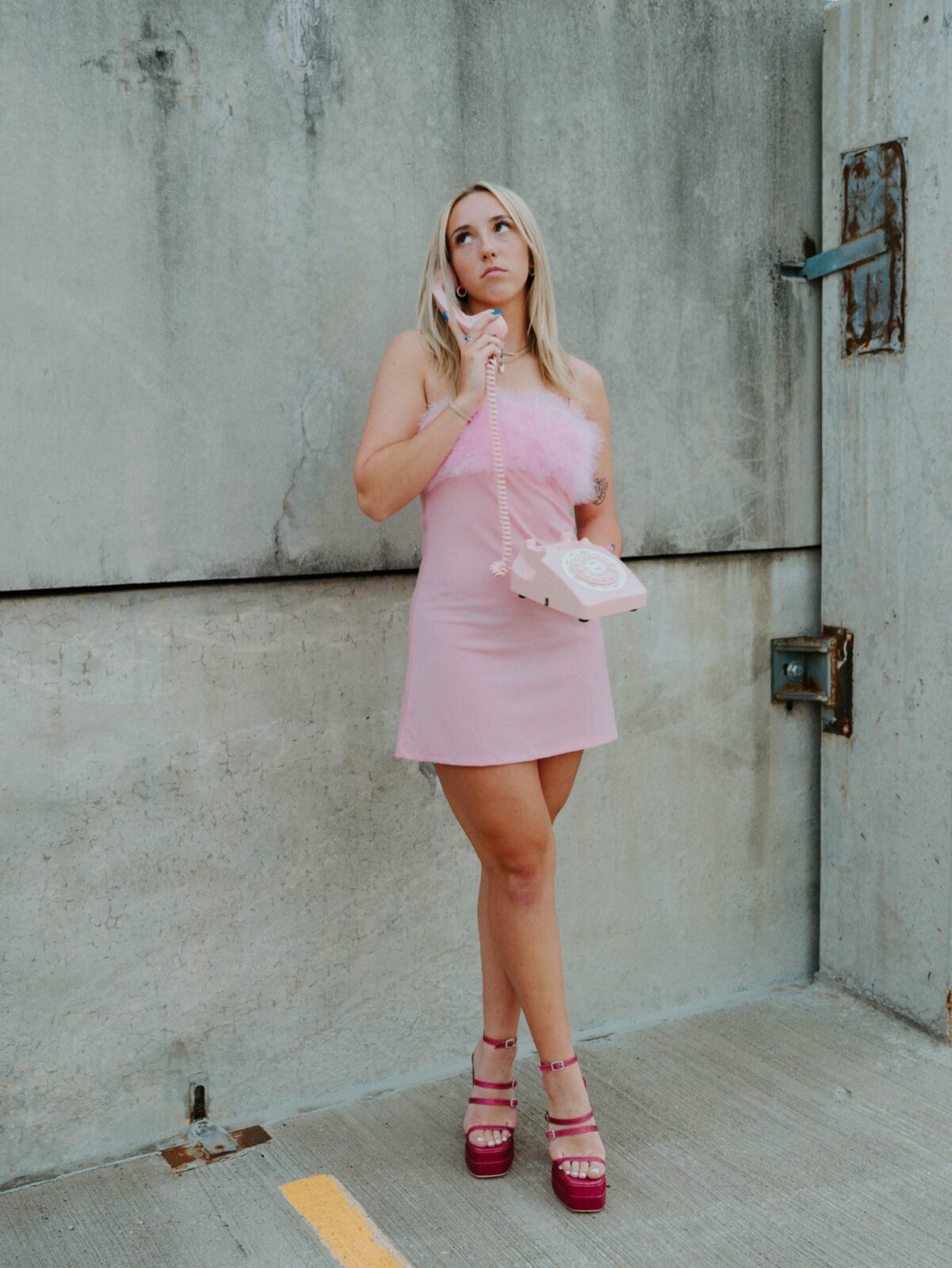Downtown Chicago Senior Rep Barbie Photoshoot